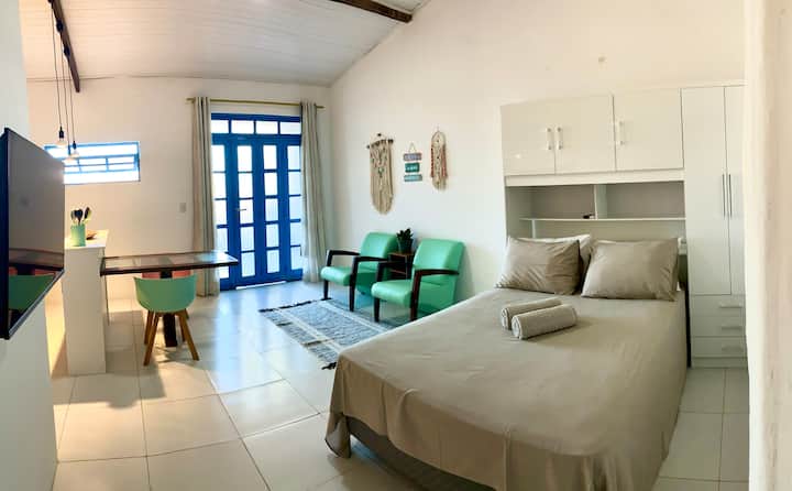 Studio Confortável Próx. Praia Vilas Do Atlântico - Lauro de Freitas