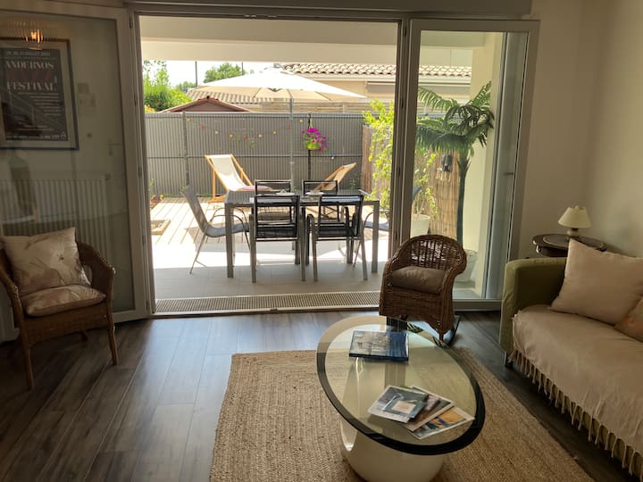 Appartement Cosy Avec Jardin Idéalement Situé - Andernos-les-Bains
