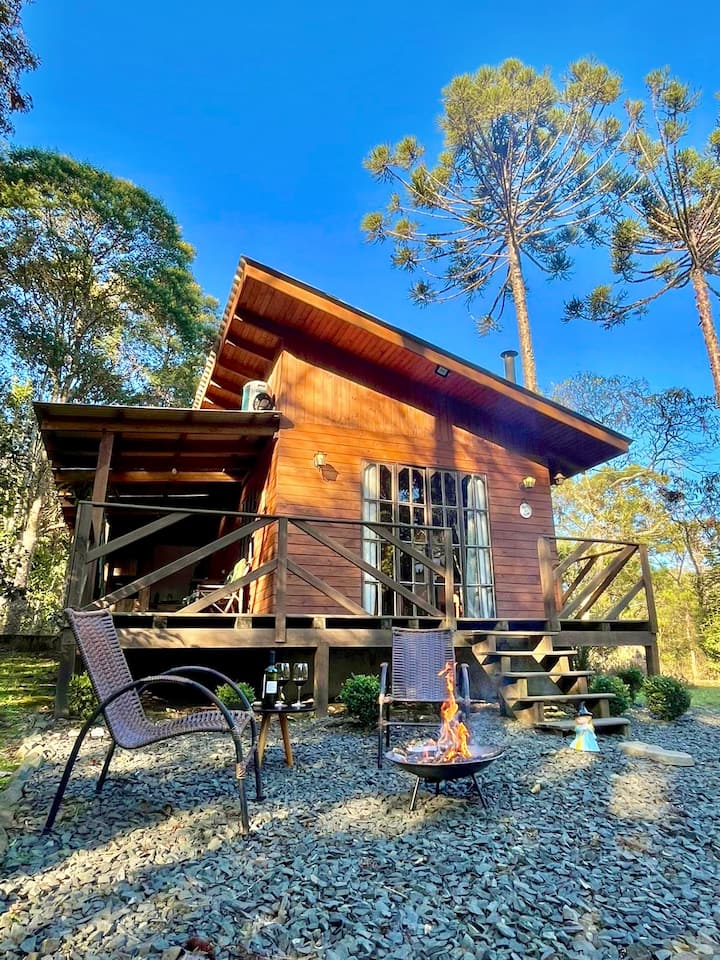 Cabana Do Sol/ar/lareira/hidro/piscina/canoinhassc - Canoinhas