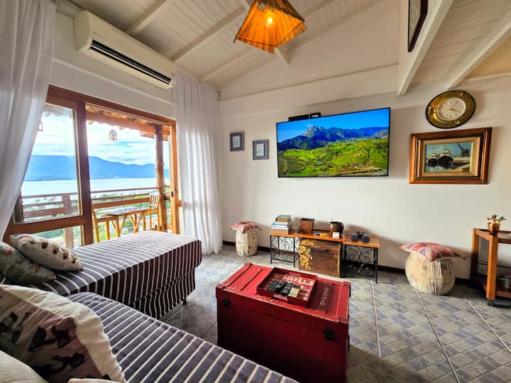 Flat Vista Mar 25 C/ Piscinas - Ilhabela