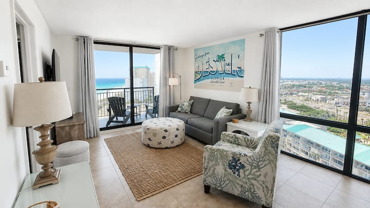 Destin Beach Front Retreat | 16th Floor Views - Destin, FL