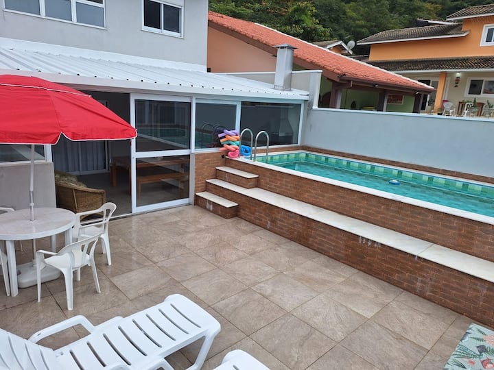 Casa De Praia Com Piscina Em São Sebastião - São Sebastião