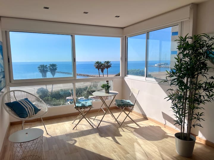 Beachfront Oasis/pool/parking/15 Mint To Valencia - Museros