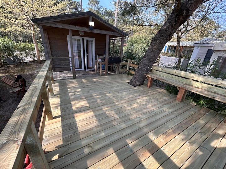 Location Mobil-home Camping Viviers, Cap Ferret - Lège-Cap-Ferret