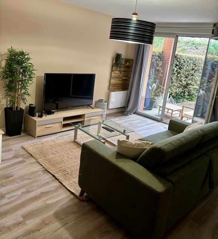 Cozy T2 -  Jardin - Piscine - Proche Hyper Centre - Toulouse