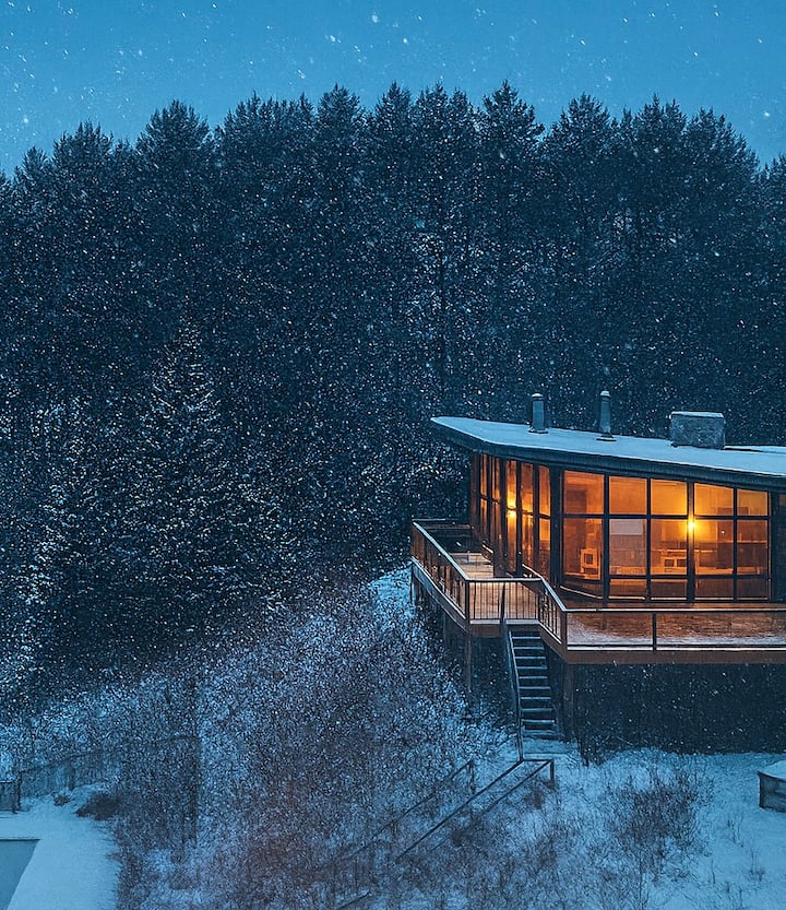 Le Grand Chalet, Vue Panoramique, 14 Voyageurs - Mont-Tremblant
