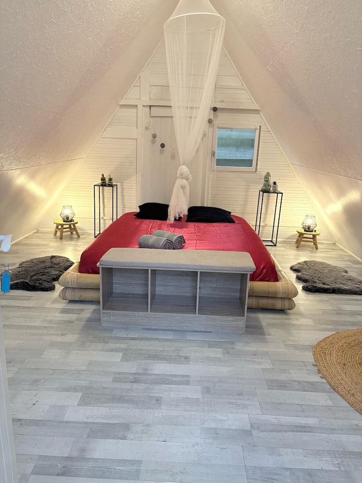 Hutte "As" Atypique, 8 Min Plages +Clim - Soustons