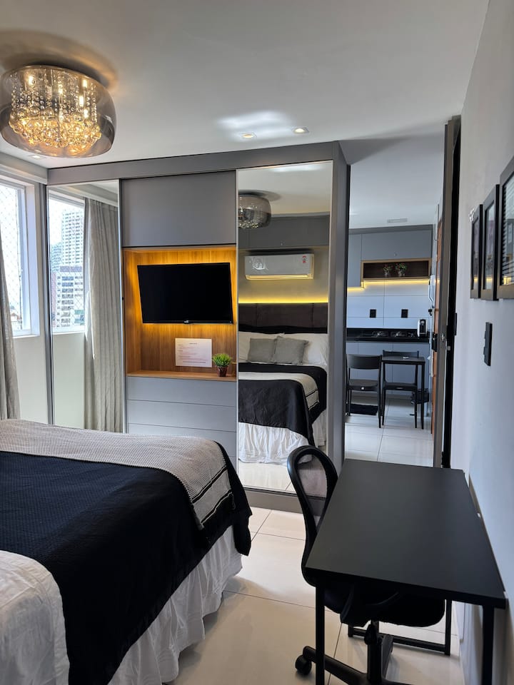 Flat Na Praia Do Bessa Com Vista Para O Mar - Pernambuco