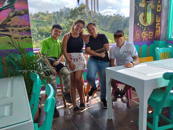 Habitación Familiar En Plaza Principal - Salento