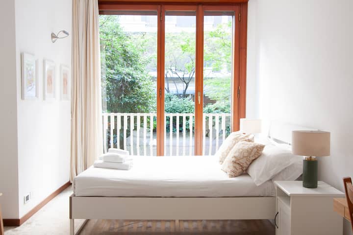 Spacious|100m²|self Check-in|a/c| 1 Min > Park - Milan