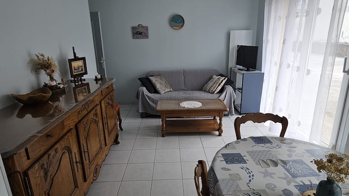 Appart. *** R De Ch  2 Ch  Wifi   Parking - Berck