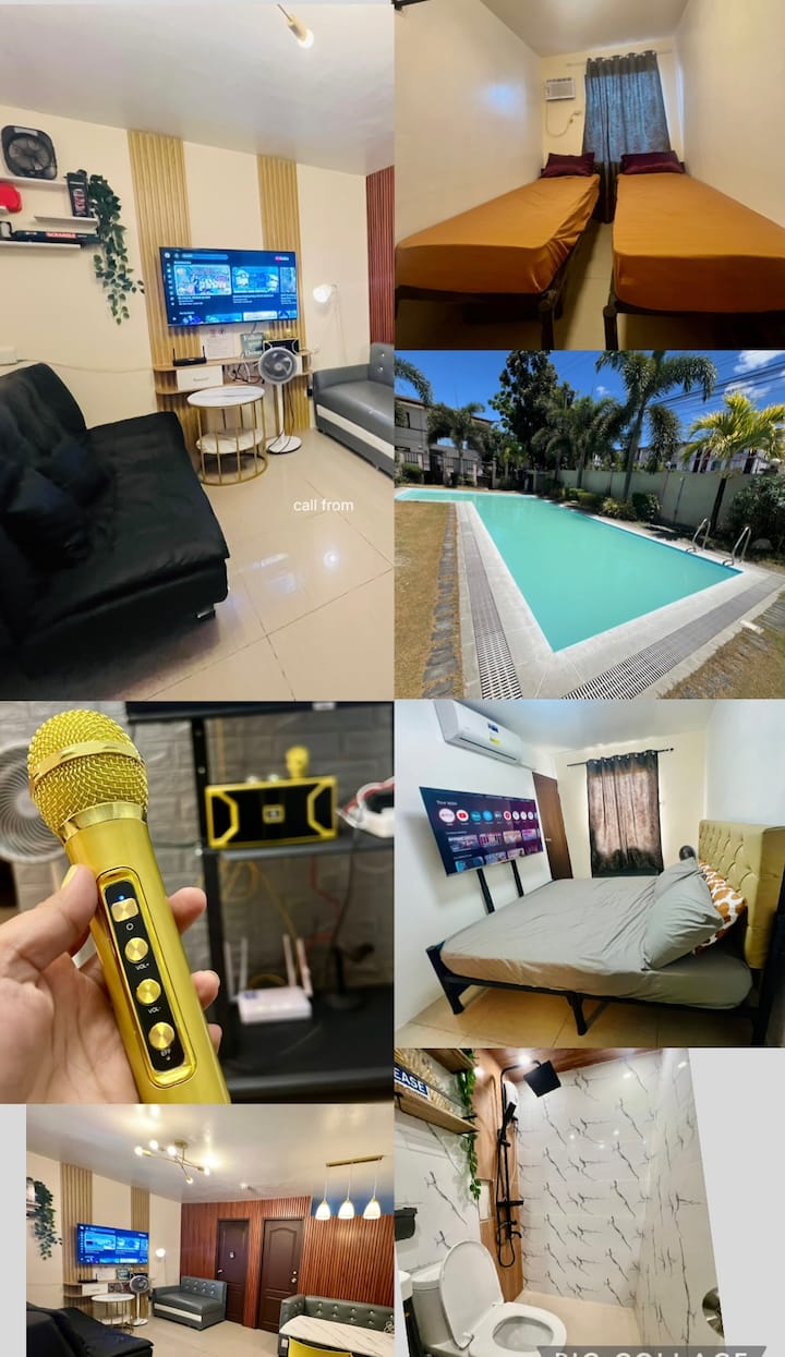 Blissful 2-br Netflix Renovated Cr Kitchen Karaoke - Imus