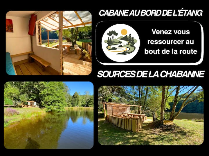 Adorable Cabane Au Bord De L'etang - Corrèze