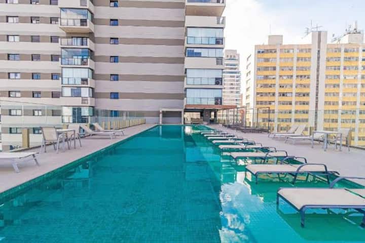 Apê Luxe Jardins Piscina Cobertura - Sao Paulo
