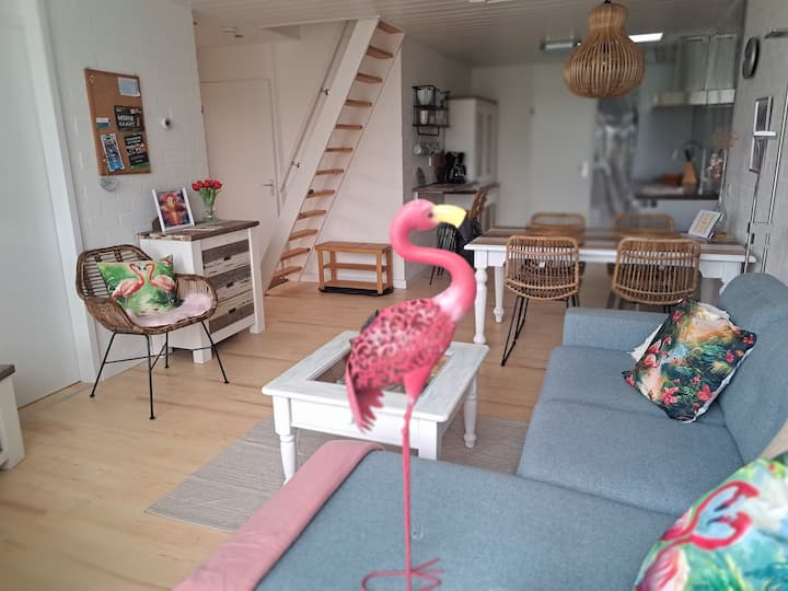 Huusie Flamingo Knus Genieten Aan Grevelingenmeer. - Middelharnis