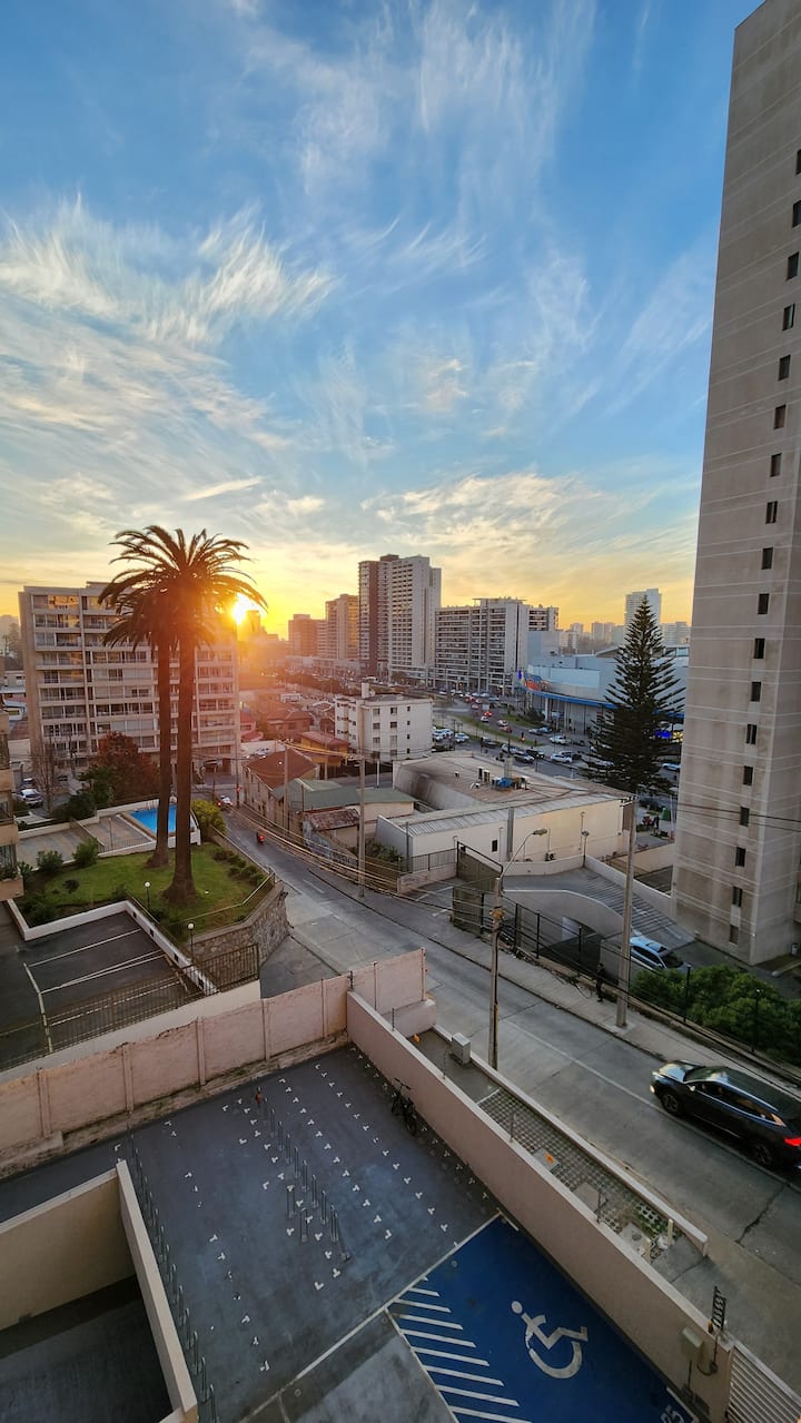 Modern Apartment Steps From Quinta Vergara - Valparaíso, Chile