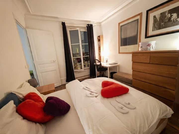 1 Chambre, Séjour, Vue Exceptionnelle, Montmartre - Place Vendôme