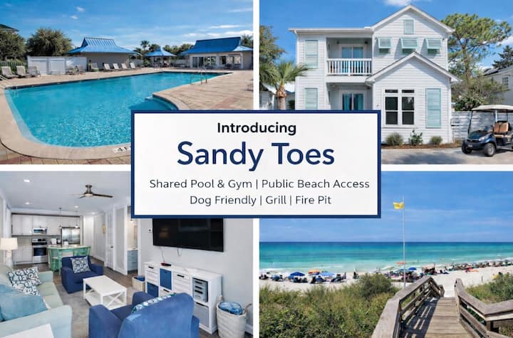 Sleeps 9|pool|dog Friendly|gym|grill|fire Pit - Santa Rosa Beach, FL