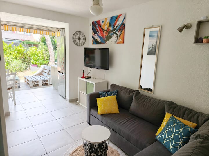 T2 Avec Terrasse Et Jardin A 100 M Du Village Natu - Agde