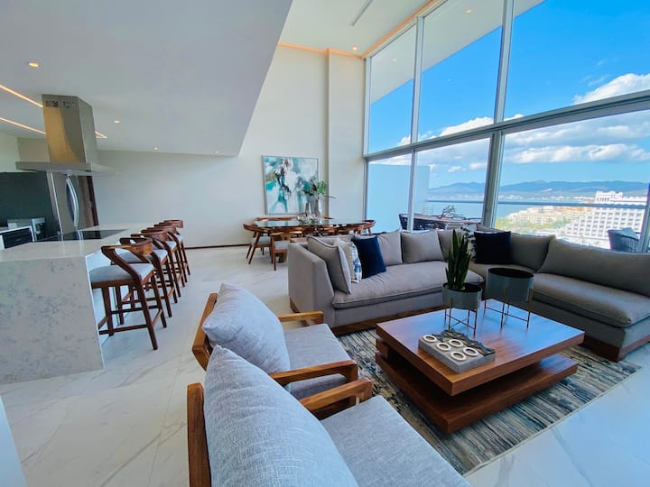 Beachfront Penthouse Maritíma - Nuevo Vallarta