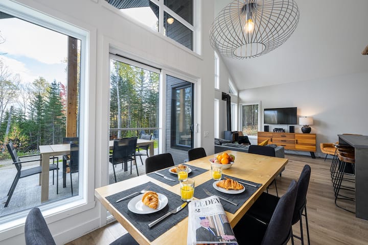 Nordik 126: Spa Privé, Terrasse Couverte & Bbq - Baie-Saint-Paul