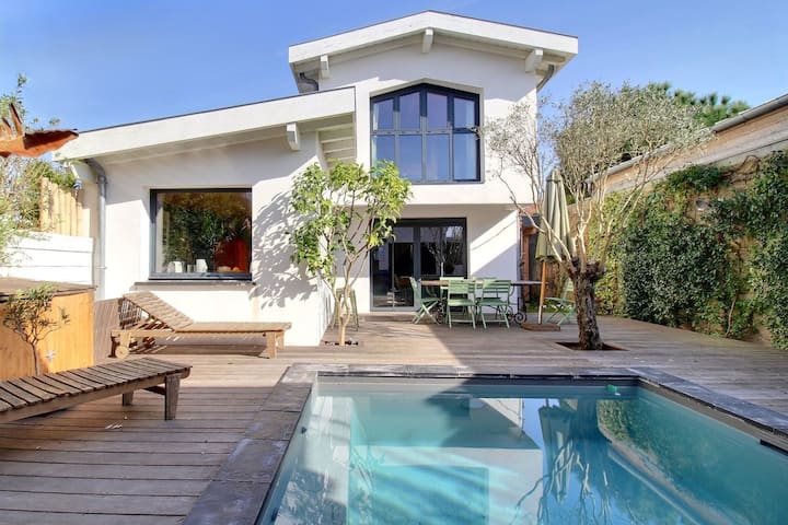 Maison D'architecte  4 Chambres Piscine - Biarritz