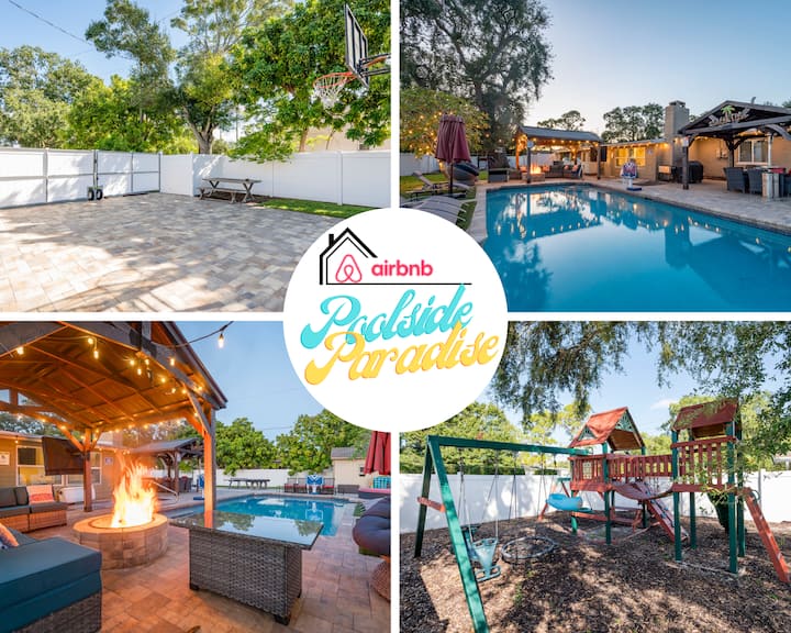 Pool Paradise | Theater | Ping Pong | Near Beaches - Saint Petersburg, FL