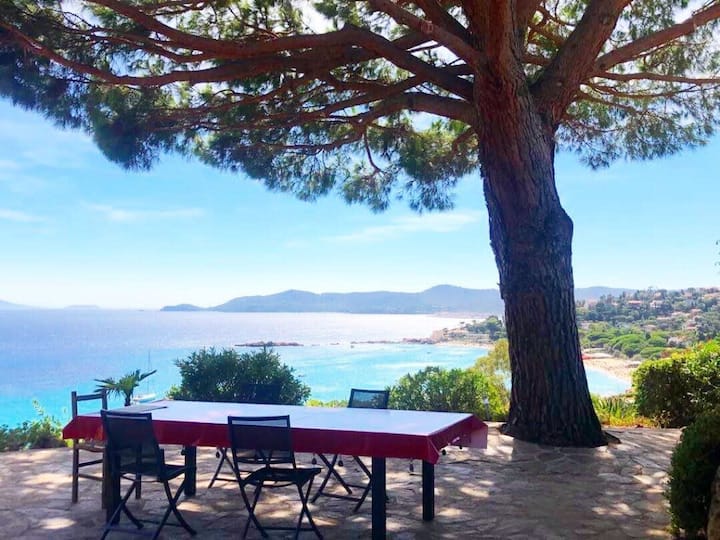 Family Villa With Sea View Classified 3*** - 8 People - Le Lavandou