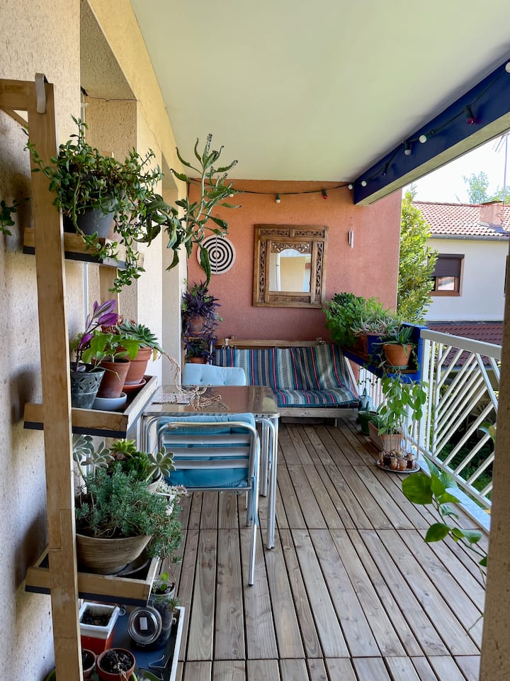 Grand Appart Et Terrasse Au Calme à Bonnefoy - Toulouse