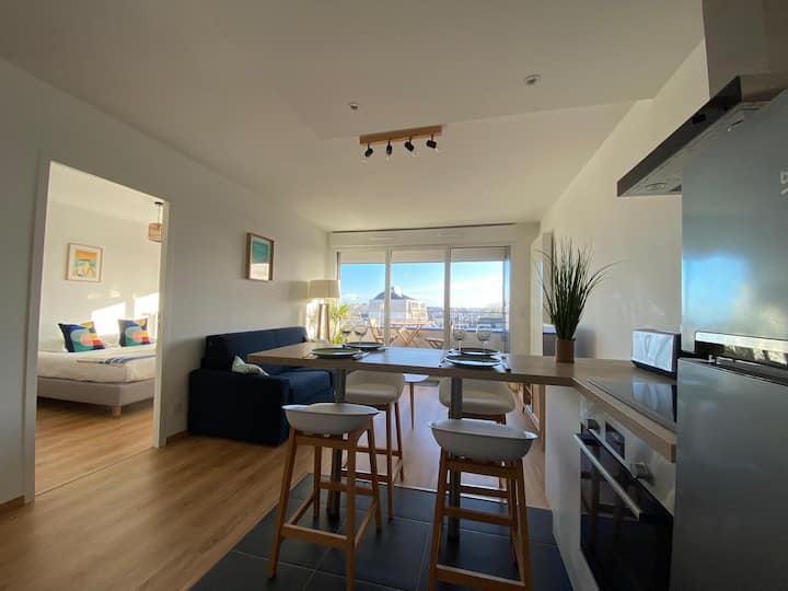 Le Perron, Appt 4p, 400 M Du Marché, Parking Privé - Plage de Dinard (le Prieuré)