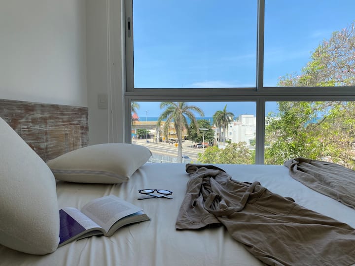 Loft Moderno, Vista Al Mar - Cartagena