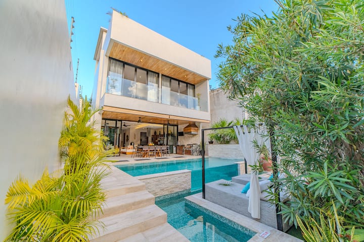 Private Villa With Pool Jacuzzi Up To 10 Concierge - Tulum