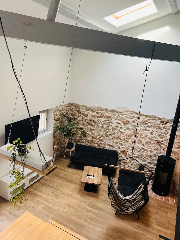 Loft Spacieux, Clim Et Parking Inclus - La Ciotat