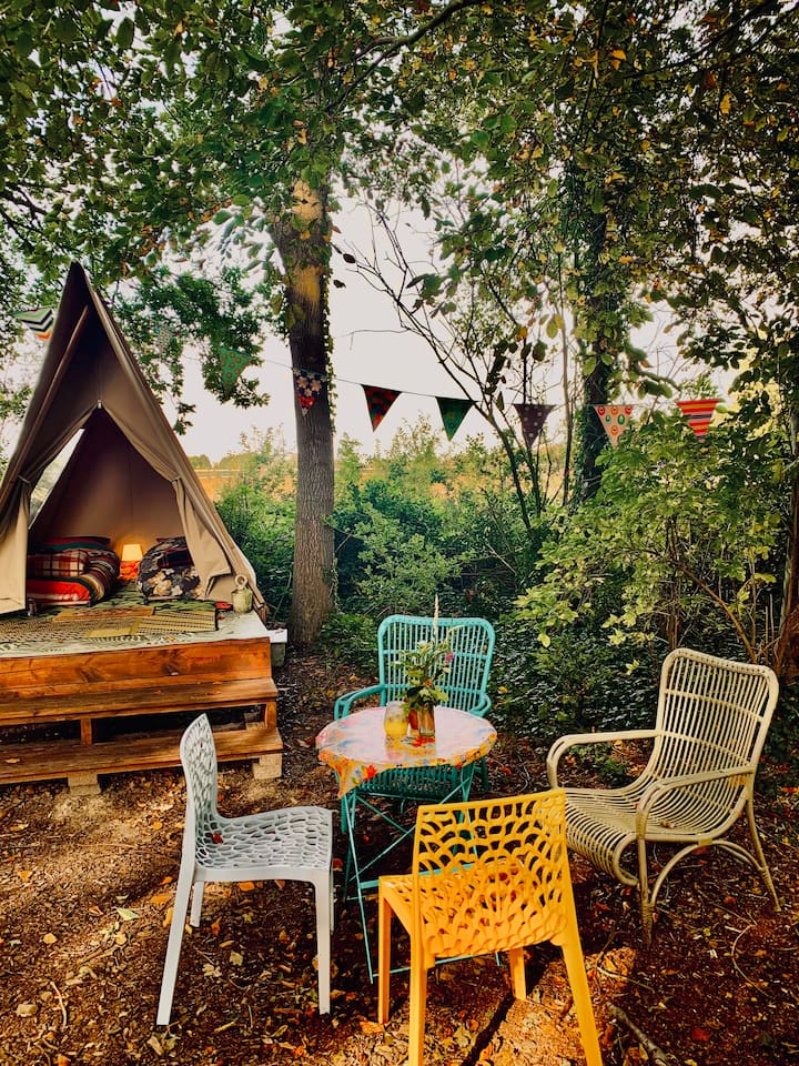 Romantic Tiny Tent Near Groningen - Groningen