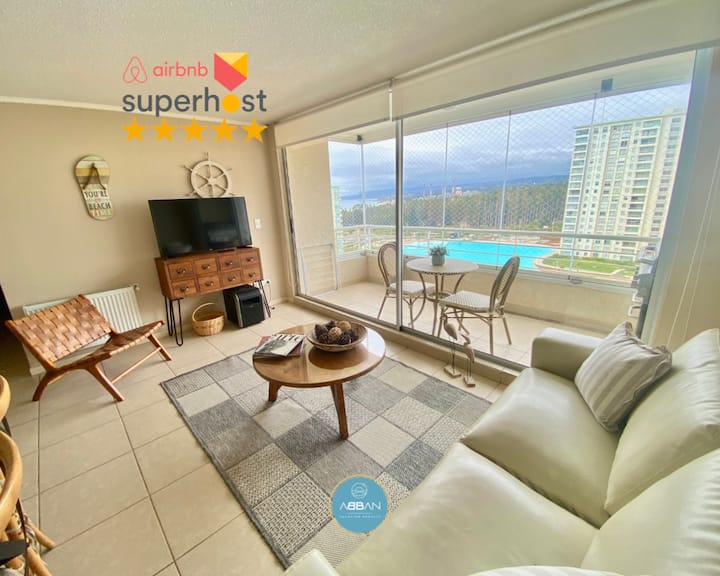 Laguna Bahía 2 Familias 2 Autos Piscinas 15-marzo - Algarrobo