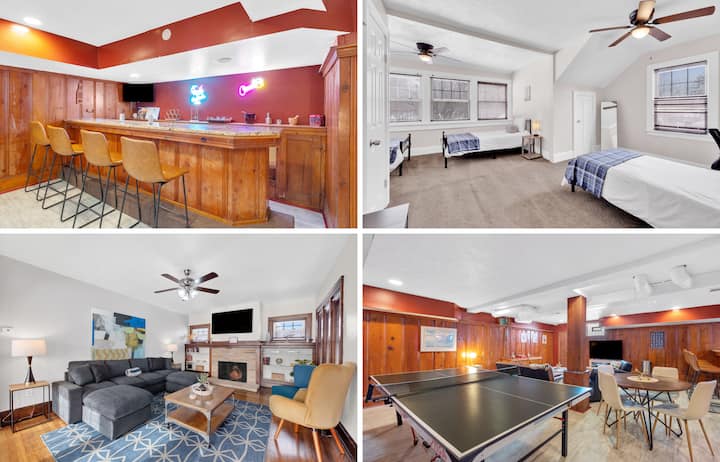 5br Near Uh/clinic - Full Bar + Game Room - Cleveland, OH