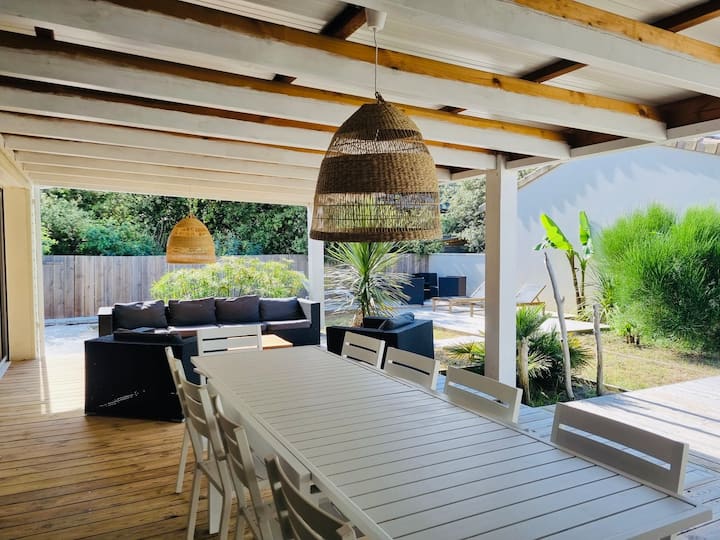 Exceptionnel ! Villa Pour 10 Pers, Océan à 300 M - Hourtin Plage