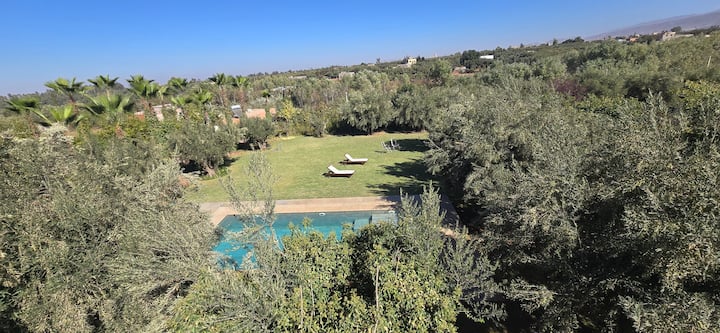 Villa Deneb- Jardin Secret De 6000 M2, Piscine - Maroc