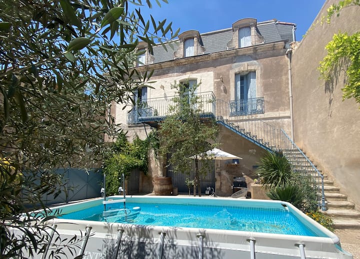 Maison De Maître & Piscine – Le Chai Des Tuileries - Pézenas