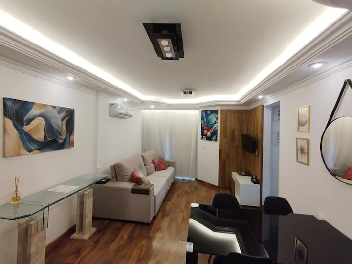 Apt Premium Completo 2q /Suite/ Wifi Garagem ⭐⭐⭐⭐⭐ - Curitiba