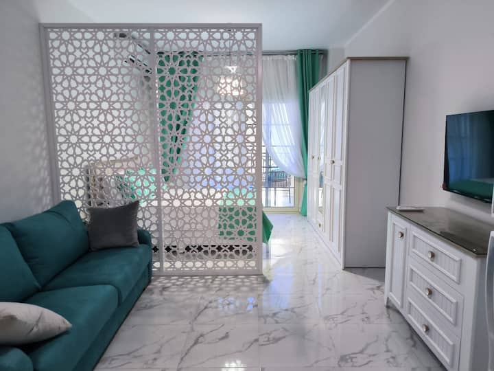 Beachfront Studio 15km From Elgouna - Hurgada