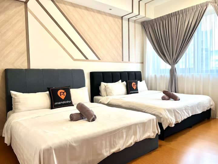 3-6pax Vortex Suites@the Hub Ss2, Pj - Petaling Jaya