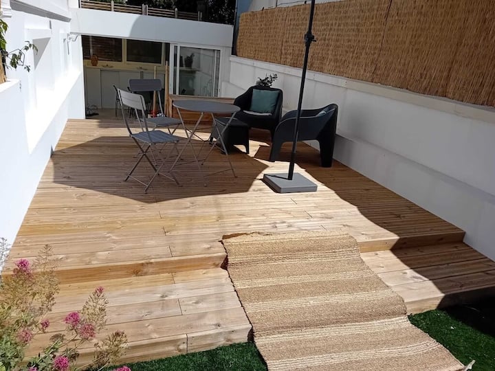 Apt 5 Pers - Terrasse à 100 M De La Mer - Saint-Georges-de-Didonne
