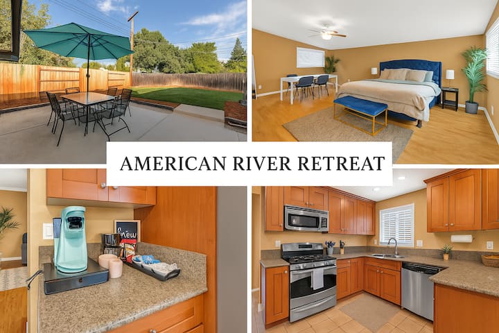River Retreat – 4br, Big Yard, Bbq, 5 Min To Water - Rancho Cordova, CA