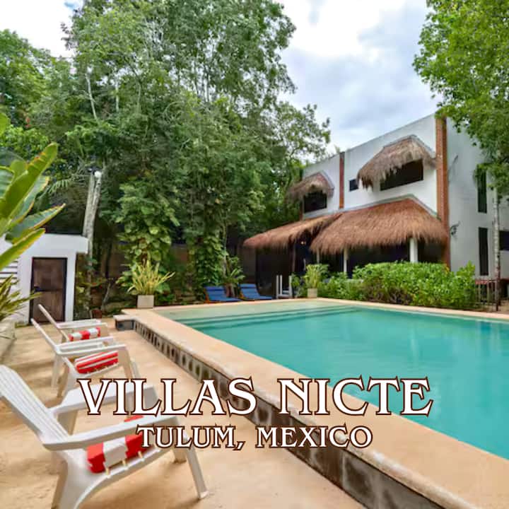 Villas Nicte • Private Jungle Villa • Massive Pool - Tulum