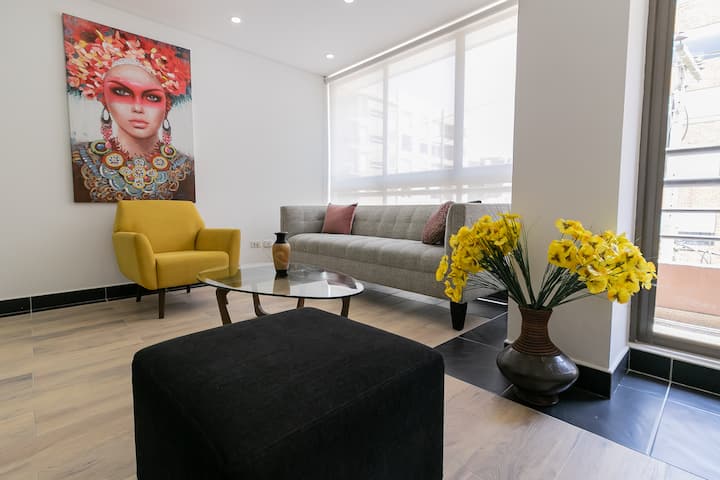 2br Executive Apartment Parking Near Unicentro - Bogota