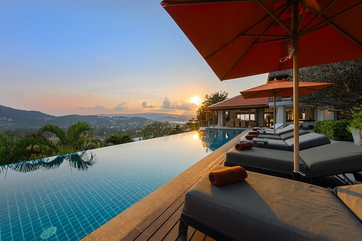 Luxury Samui Private Pool Villa Near Beach + Staff - Ko Samui