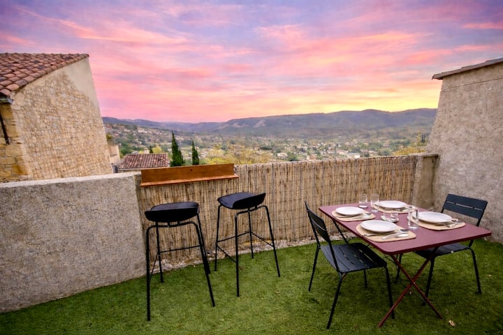 Grand T1 Vue  Collines Au Coeur De La Provence - Lac d'Esparron