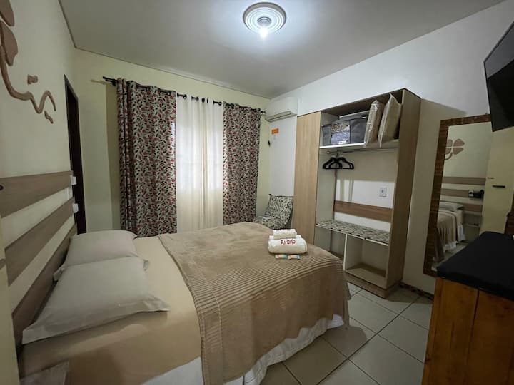 🍀Apt. Iririú -5.8km/centreventos-5.4km/ Aeroporto - Joinville