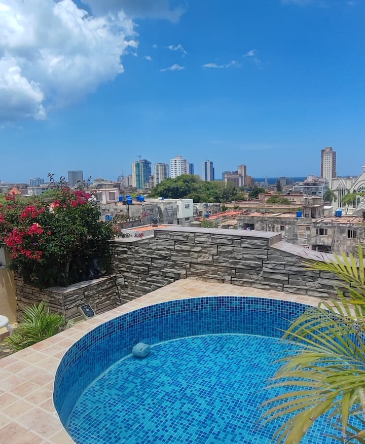 Super Attico Con Piscina E Luce Sempre - Cuba